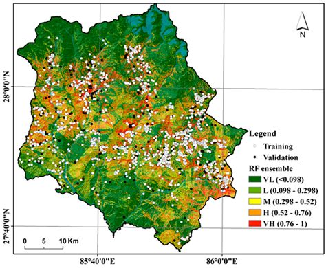ijgi free full text an ensemble model for co seismic landslide susceptibility using gis and