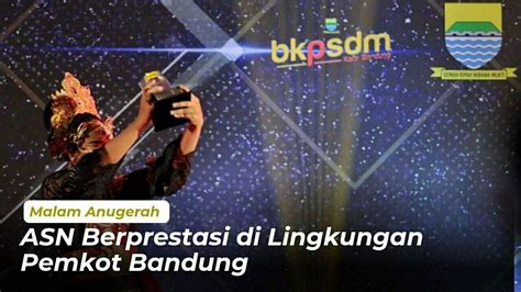 Malam Anugerah ASN Berprestasi Di Lingkungan Pemkot Bandung Tahun 2023