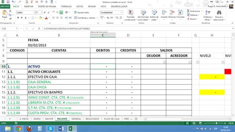 Formato De Contabilidad En Excel Ejemplos