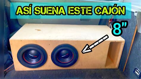 Bass Demo Caj N Para Subwoofers De Pulgadas Ebac Youtube