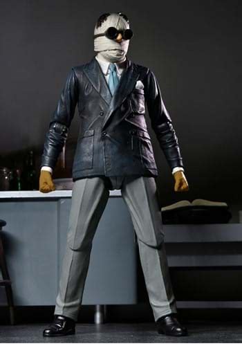 Universal Monsters Invisible Man 7 Inch Scale Action Figure Universal