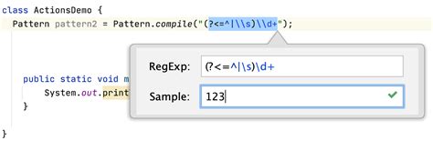 Regular Expression Syntax Reference Intellij Idea