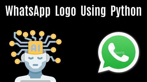 draw whatsapp logo using python turtle python hub youtube