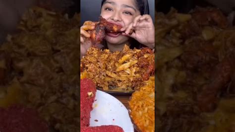 Maddy Eats Tandoori Chicken Eating Indian Food Indian Mukbang Indian