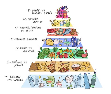 La pyramide alimentaire tout léquilibre en un coup dœil Alimentale