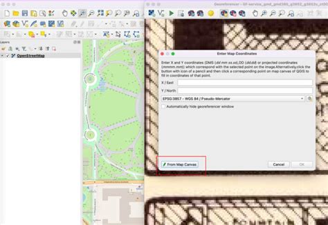 How To Georeference A Map In Qgis Using Gis Data Geography Realm