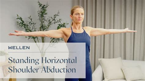 How To Do A Standing Horizontal Shoulder Abduction Posture Strength