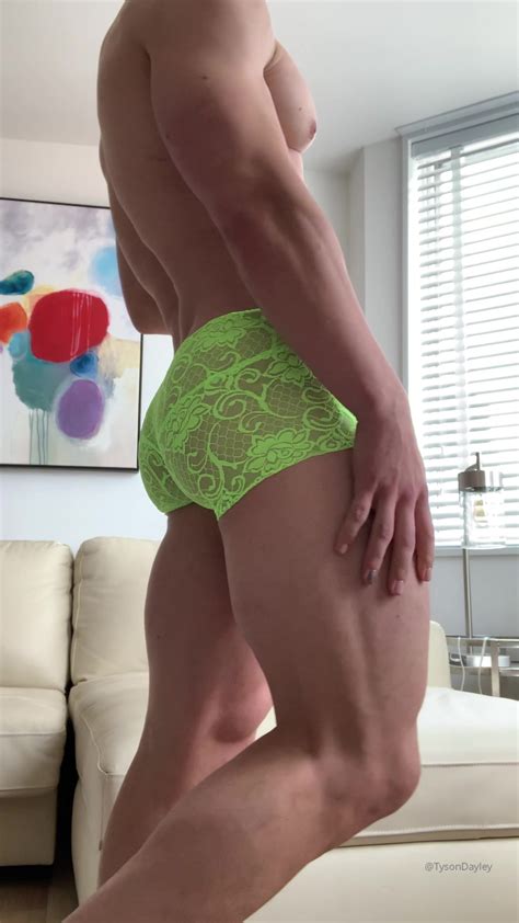 Muscle Guys Jock Trying On Underwear