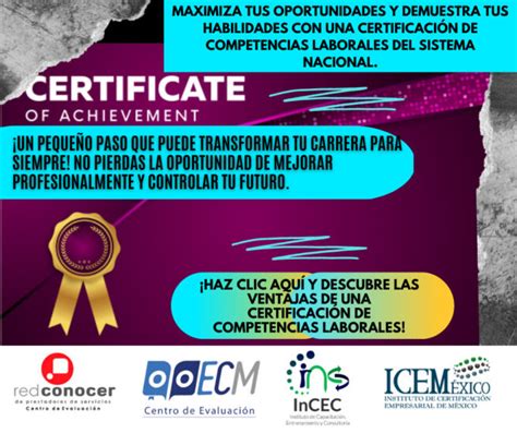 Las Ventajas De Tener Una Certificaci N Del Sistema Nacional De