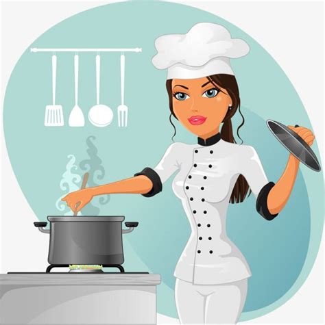 Woman Cook Clipart Transparent Background Woman Cooking Woman Clipart