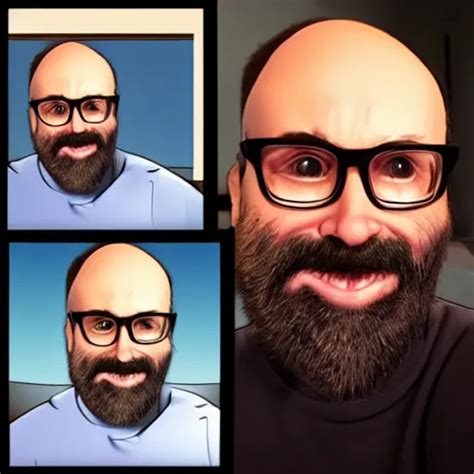 Michael Stevens Vsauce Caricature Stable Diffusion OpenArt