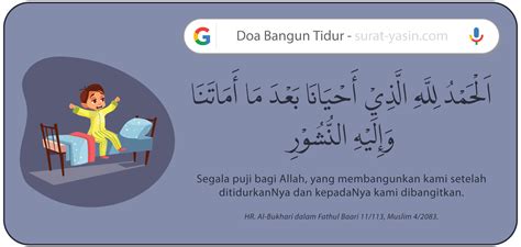 Doa Bangun Tidur Latin Dan Artinya Sesuai Sunnah Rasul Saw