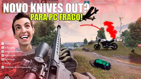 Novo Knives Out Novo Battle Royale Para Pc Fraco Blood Strike Youtube