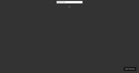 Reactjs Playground Forked Codesandbox