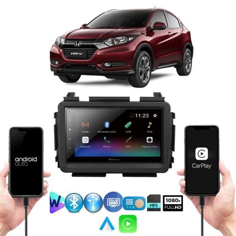 Central Multimidia Pionner HRV 2016 2017 2018 2019 2020 2021 Honda