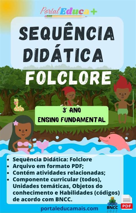 Veja Sequ Ncia Did Tica Folclore Para O Ano Do Ensino Fundamental