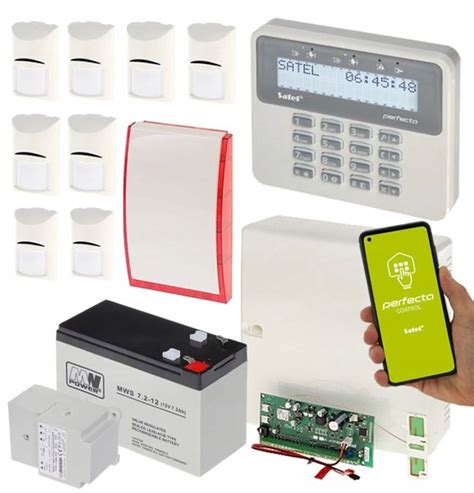 Alarm Do Domu SATEL Perfecta 8 Czujek Ruchu Bosch ERLI Pl