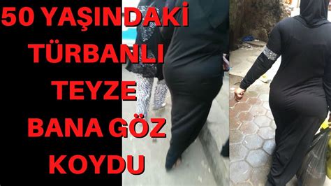 MAHALLEMİZDEKİ TÜRBANLI TEYZE BANA KARŞI NİYETİ BOZDU MİLF HİJAP