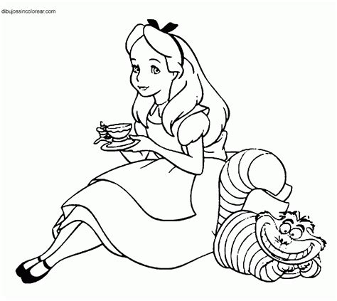 Dibujos de Alicia de Alicia en el País de las Maravillas Princesa