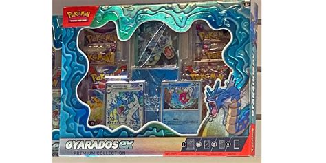 Pokémon TCG Reveals Full Art Tera Gyarados Ex Premium Collection