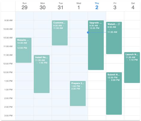 React Scheduler For Google Material Design