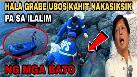 MANILA BAY UPDATE TODAY HALA GRABE UBOS KAHIT NAKASIKSIK PA SA ILALIM