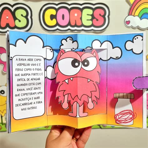 Projeto O Monstro Das Cores Educa Arte Materiais Pedag Gicos