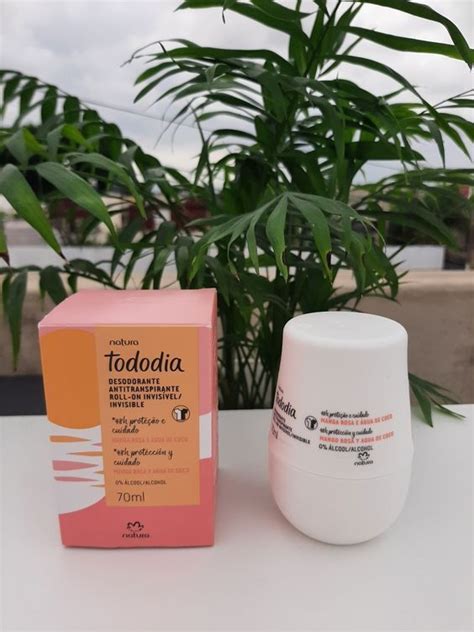 Desodorante Manga rosa e água de côco Tododia Natura Cremas para el