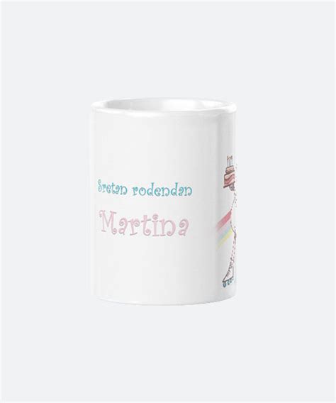 Originalan poklon Personalizirana Šalica Sretan Rođendan Svijet Poklona