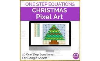Solving One Step Equations Pixel Art By Teach Simple