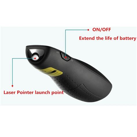 Wireless Presenter With Laser Star Pointer Red LIGHT RF Wireless Laser