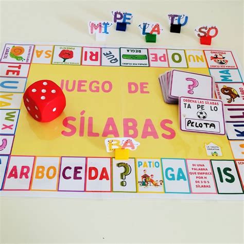 Portada Fichas Silabas Juegos De Silabas Silabas Juegos De The Best
