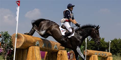 Olympic Games The French Equestrian Team In Bronze In The Eventing