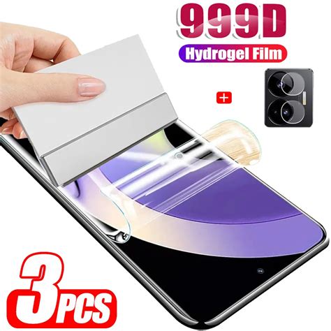 Soft Pelicula Hidrogel For Realme GT 5 Screen Protector Realmi GT Neo 5