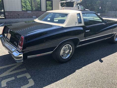 1976 Chevrolet Monte Carlo Coupe Black RWD Automatic Landau For Sale