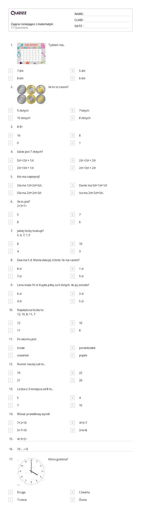 Ponad 50 Zadania Tekstowe Z Matematyki Arkuszy Roboczych Dla Klasa 3