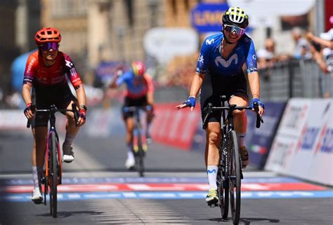 Giro d Italia féminin Liane Lippert remporte la 6ème étape Elisa