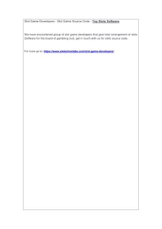 Ppt Why Our Html Slot Machine Source Code Is A Game Changer For