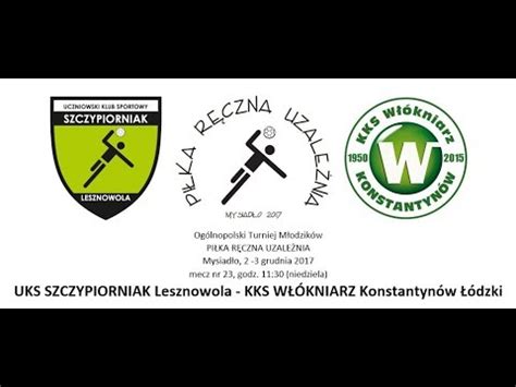 UKS SZCZYPIORNIAK Lesznowola KKS WŁÓKNIARZ Konstantynów Łódzki YouTube