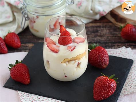 Verrines Tiramisu Aux Fraises Bien Frais Recette Ptitchef