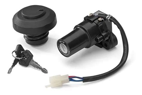 Kit Chave Ignição Tampa Do Tanque Magnetron Ybr Xtz 125