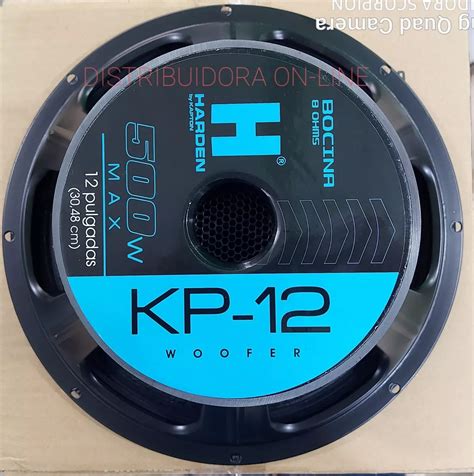 Bocina Pulgadas W Rms Profesional Kp Harden Kapton Mebuscar M Xico