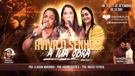 Domingo Aviva ó Senhor a Tua Obra 11 09 22 YouTube