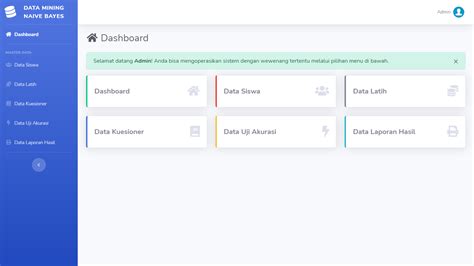 aplikasi data mining klasifikasi karakteristik kepribadian siswa metode naive bayes