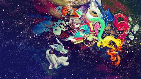 Trippy Astronaut In Space Wallpapers Top Free Trippy Astronaut In