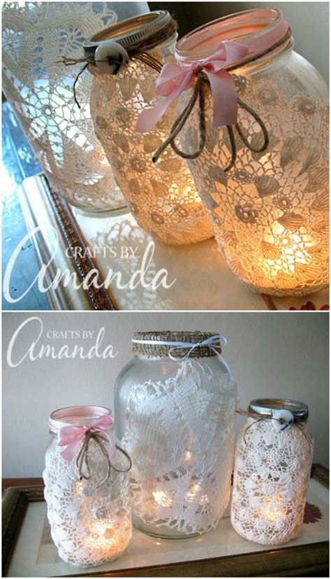 50 Brilliantly Decorative Mason Jar Home Decorating Projects DIY Crafts