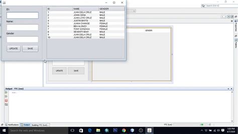 how to populate jtable from arraylist in java using netbeans with source code youtube