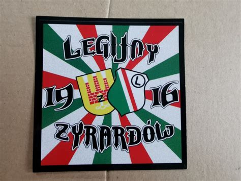 Vlepki Legia Warszawa Żyrardów Kraków Licytacja na Allegro Lokalnie