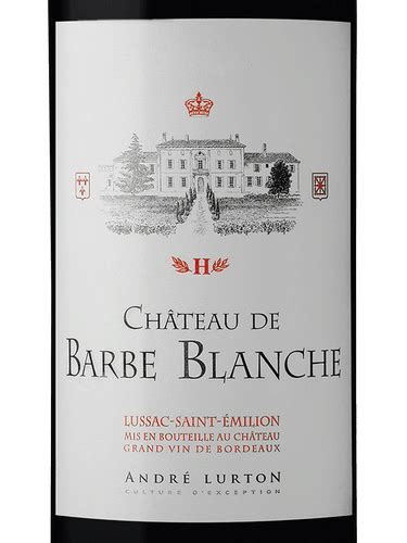 Château de Barbe Blanche Lussac Saint Émilion Vivino US