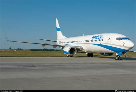 SP ESG Enter Air Boeing 737 8Q8 WL Photo By Forgacs Zsolt ID 1458331